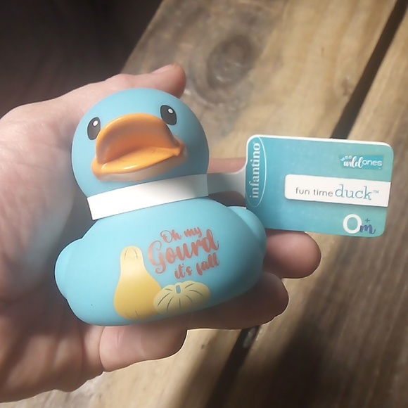 Infantino | Toys | Nwt Infantino Rubber Ducky For Month Old Baby Boy Or ...